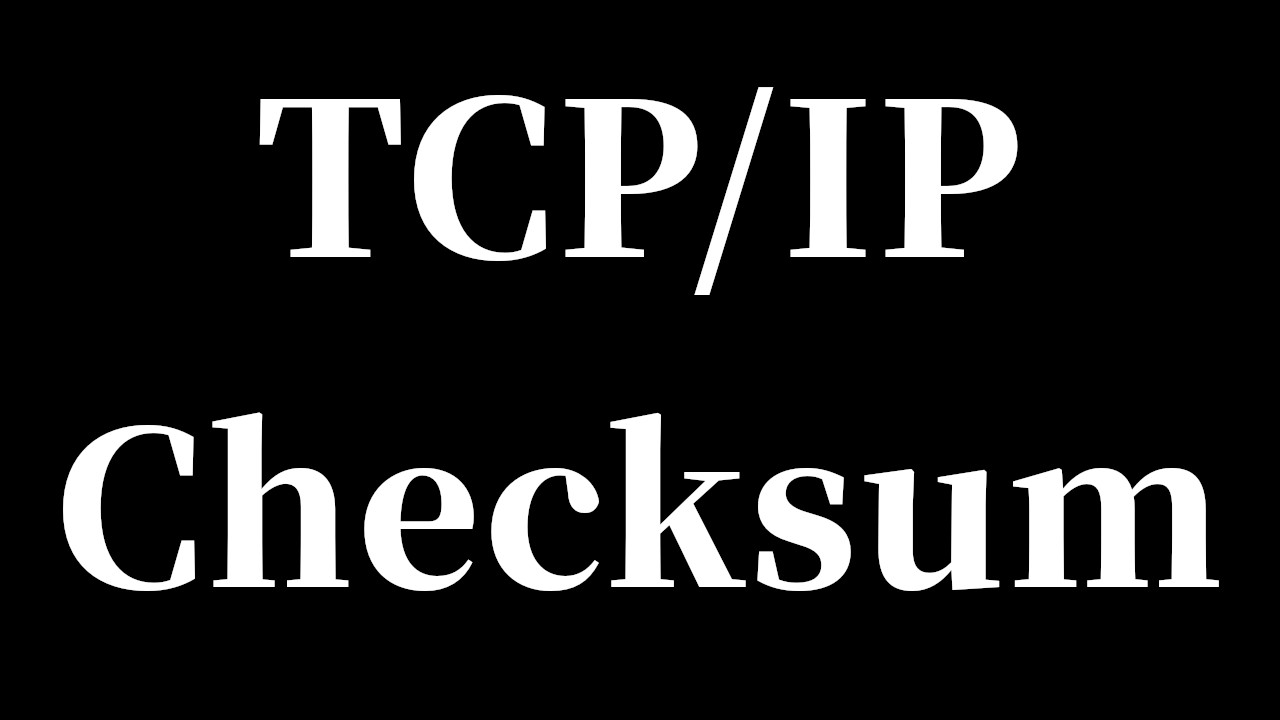 【C言語】IPv4ヘッダとTCPヘッダのチェックサム計算 - 一応理系男子
